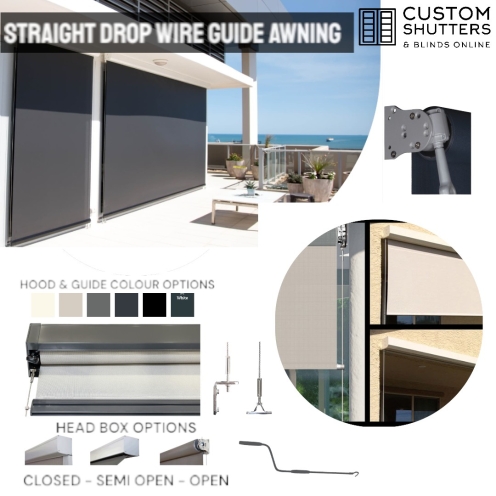 WIRE GUIDE BLINDS | Custom Shutters & Blinds